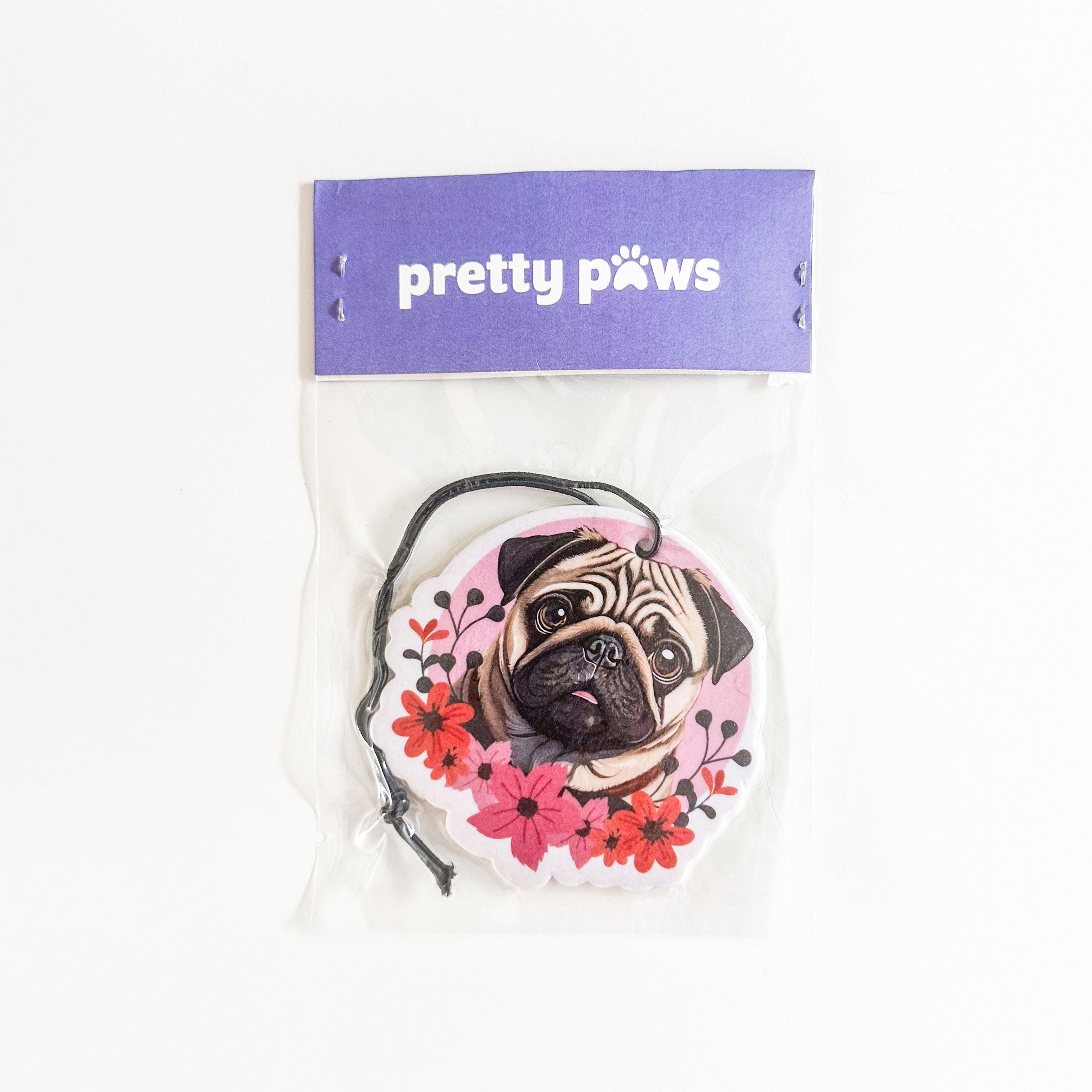 Pug Dog Breed Air Freshener – Pretty Paws